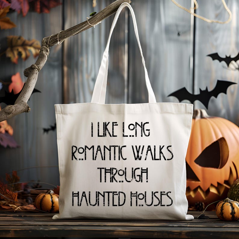 Haunted Houses PNG | Funny Halloween Distressed Font (digital Download ...