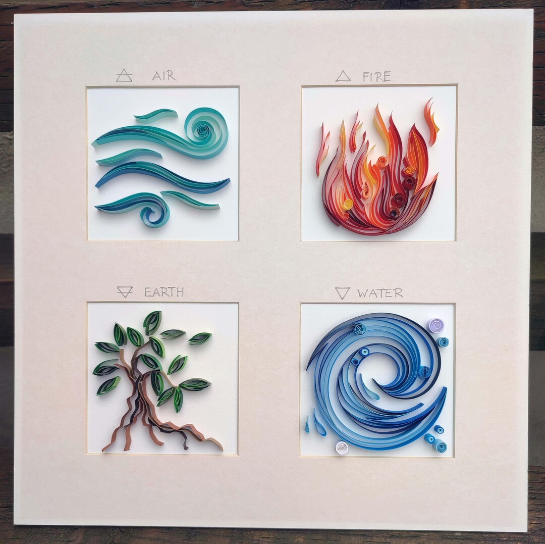 FOUR Elements - Etsy