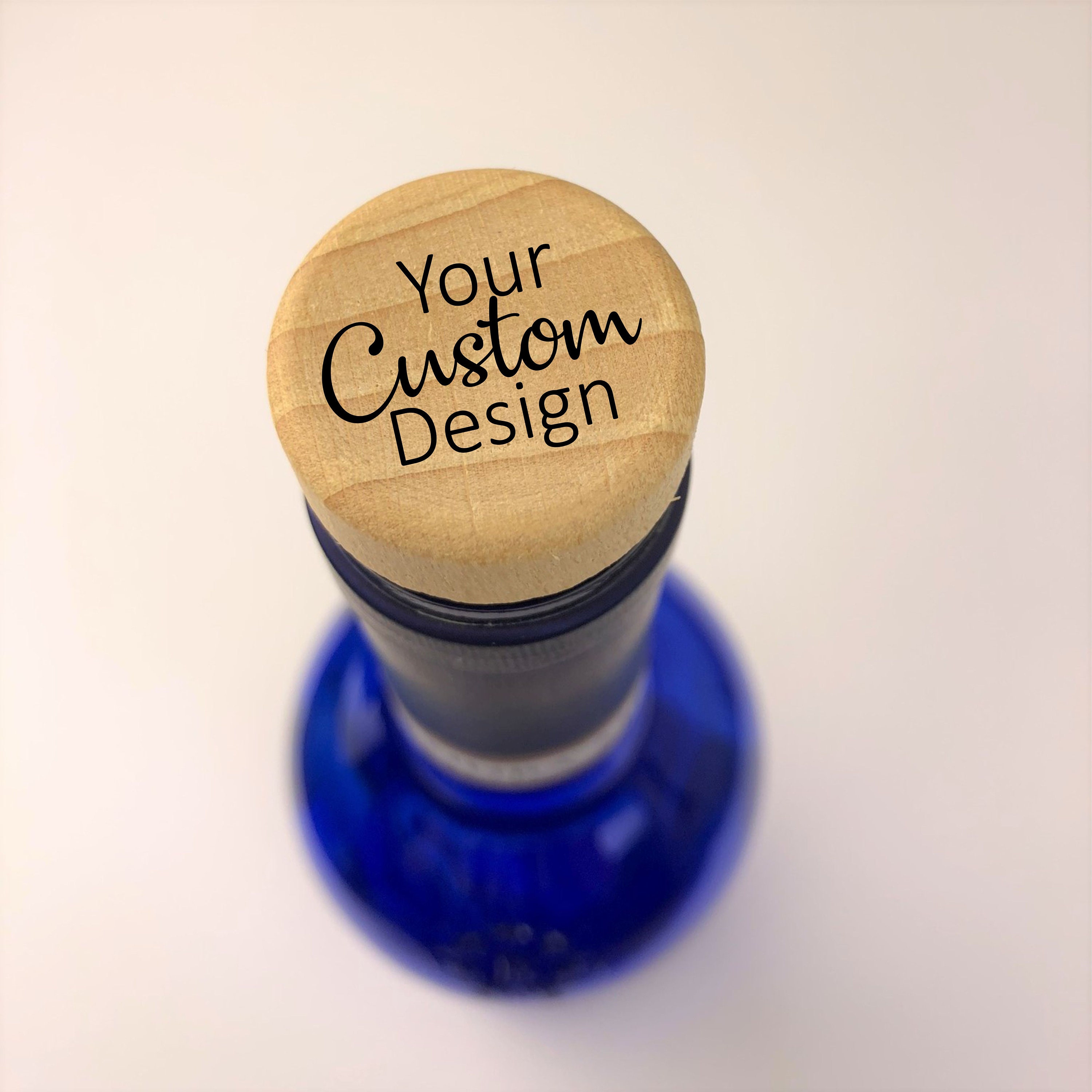Personalized Wine Stopper - Custom Wine Stopper - Engraved Wood Wine ...