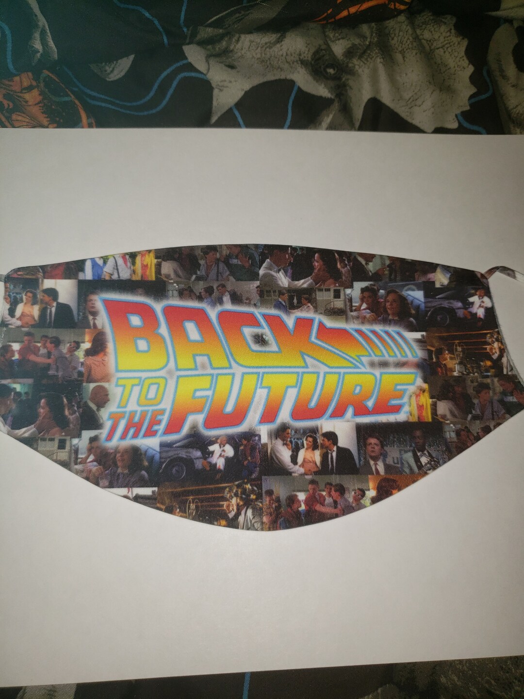 Back to the Future Face Mask - Etsy
