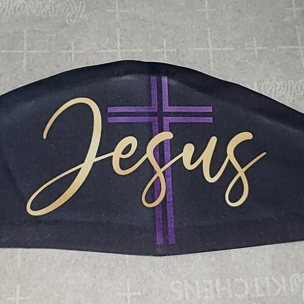 Jesus Face Mask - Etsy