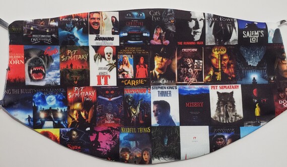 Stephen King Movies Face Mask | Etsy