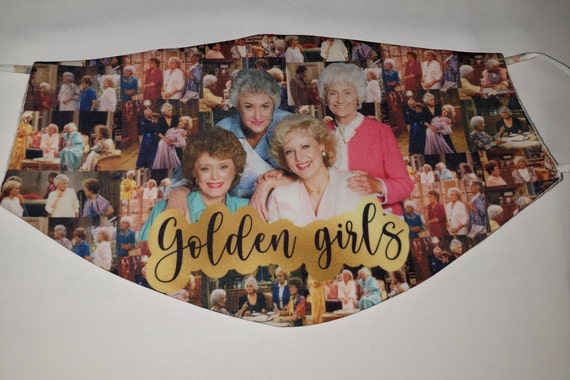 Golden Girls Face Mask - Etsy