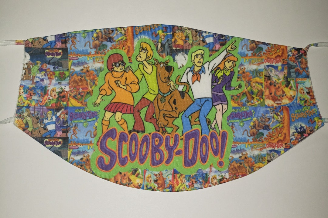 Scooby-doo Face Mask - Etsy