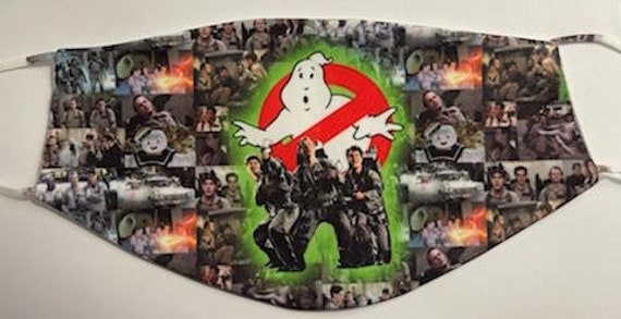 Ghostbusters Face Mask - Etsy