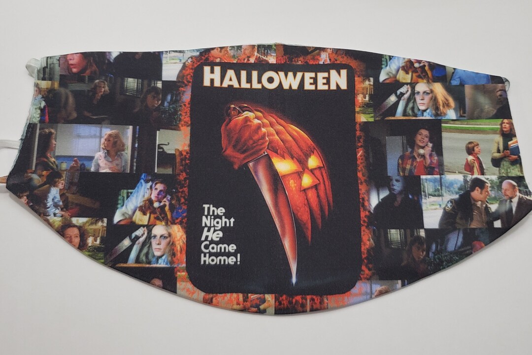 Halloween Movie Face Mask - Etsy