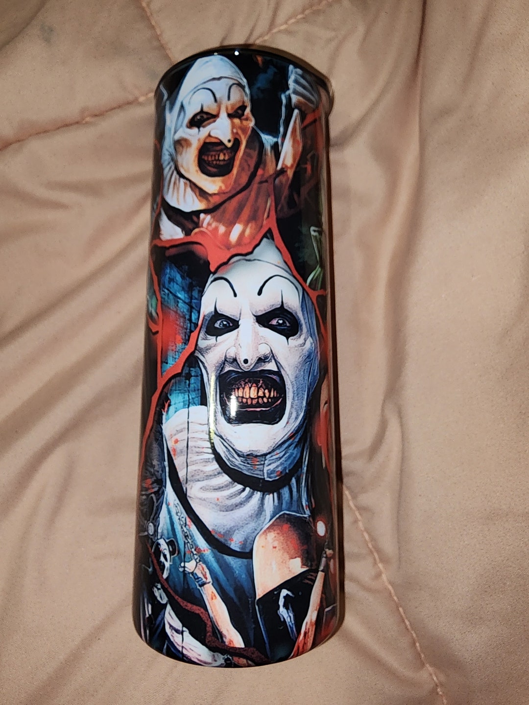 Horror the Terrifier 20 Oz Tumbler Cup - Etsy