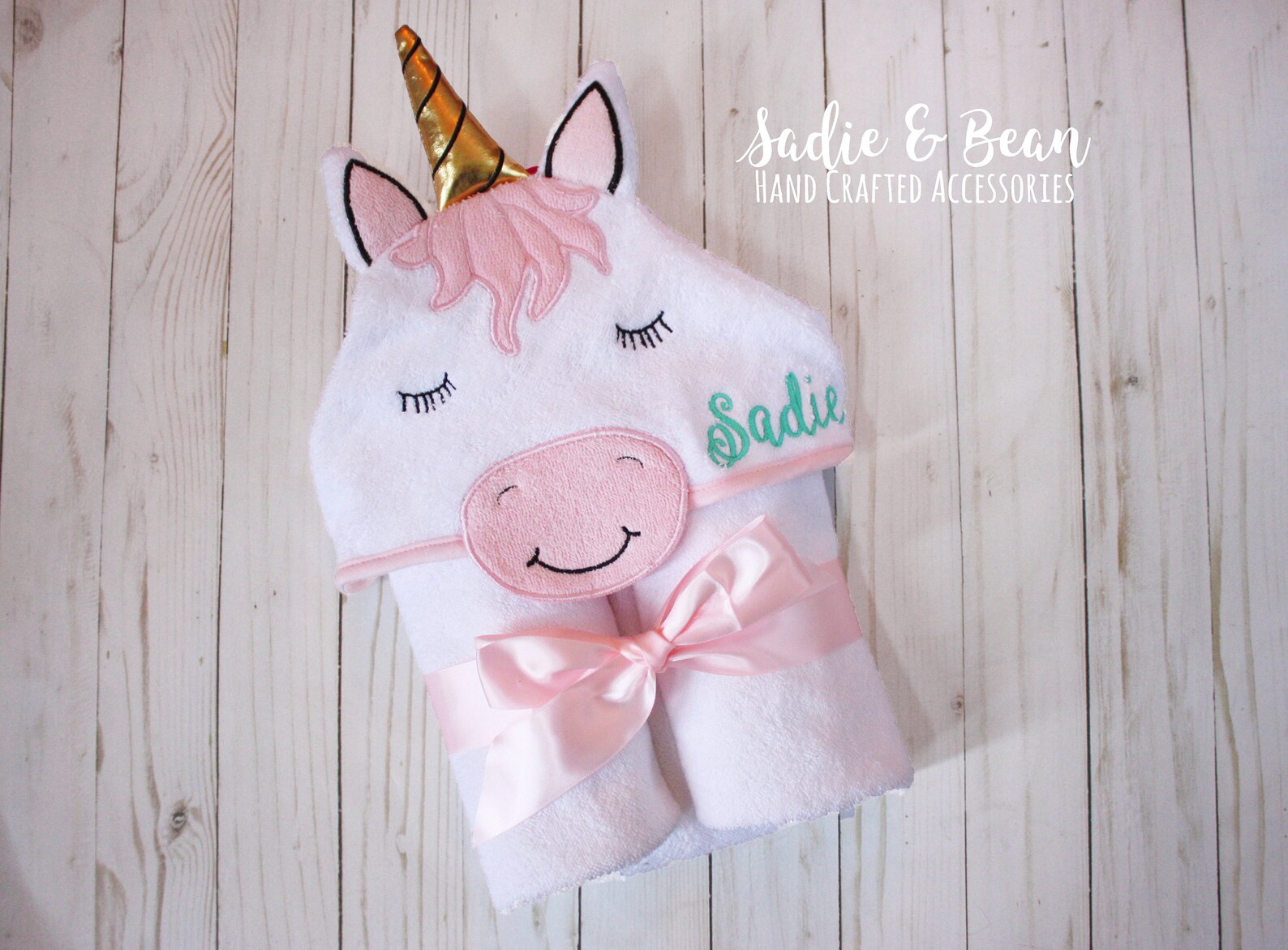 Personalized Hooded Towel, Bath Wrap, Monogrammed Hooded Towel, Infant ...