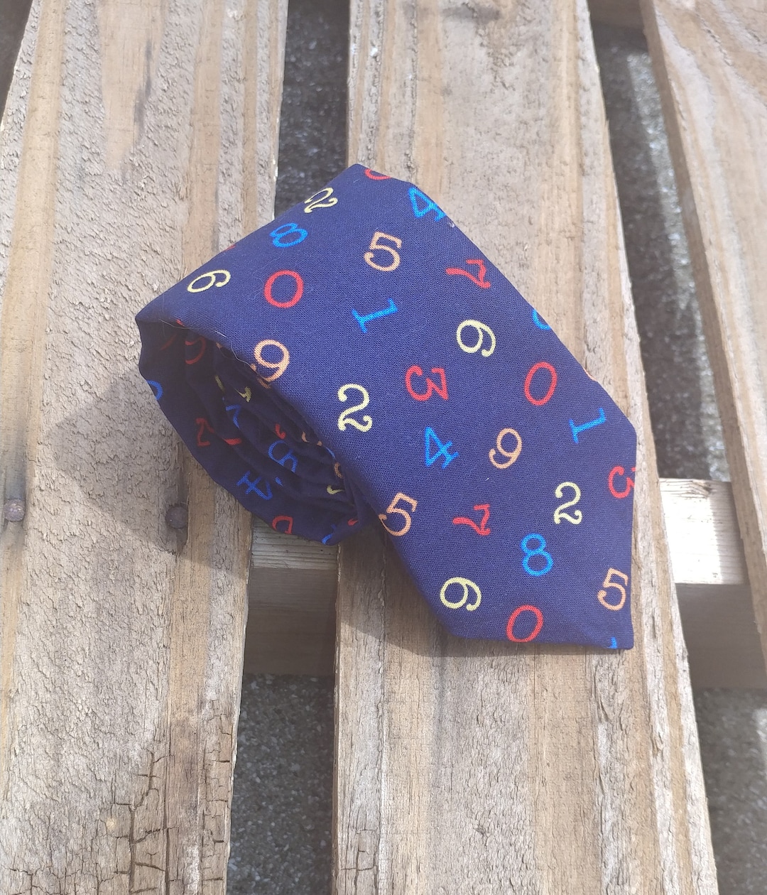 Numbers Necktie Teacher Necktie Math Necktie Arithmetic - Etsy