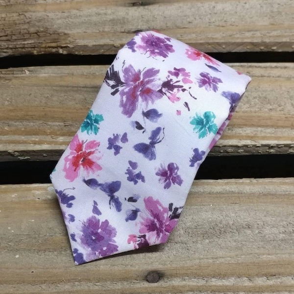 Floral Necktie - Etsy