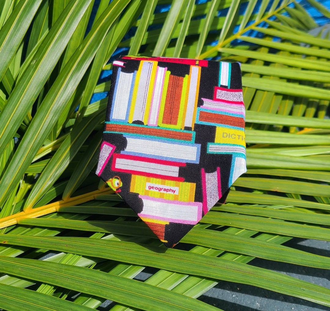 Book Worm Necktie, Library, Books, Fun Necktie, Colorful Necktie ...