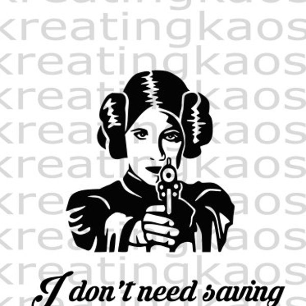 Princess Leia Svg - Etsy