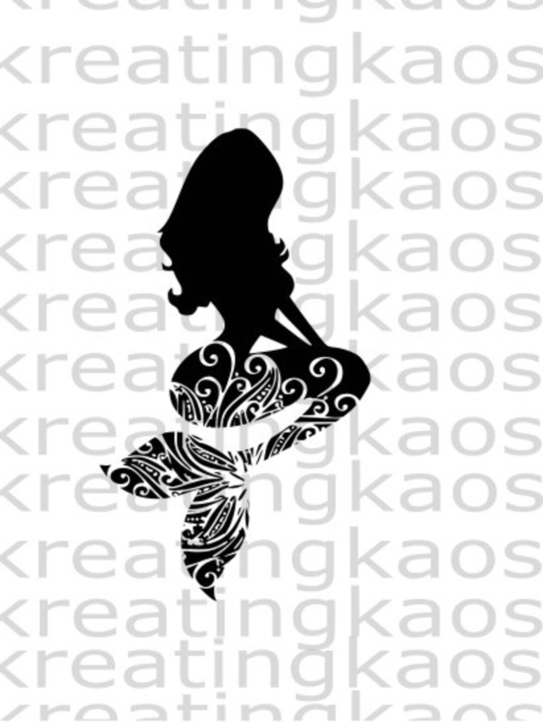 Mermaid SVG & PNG - Etsy