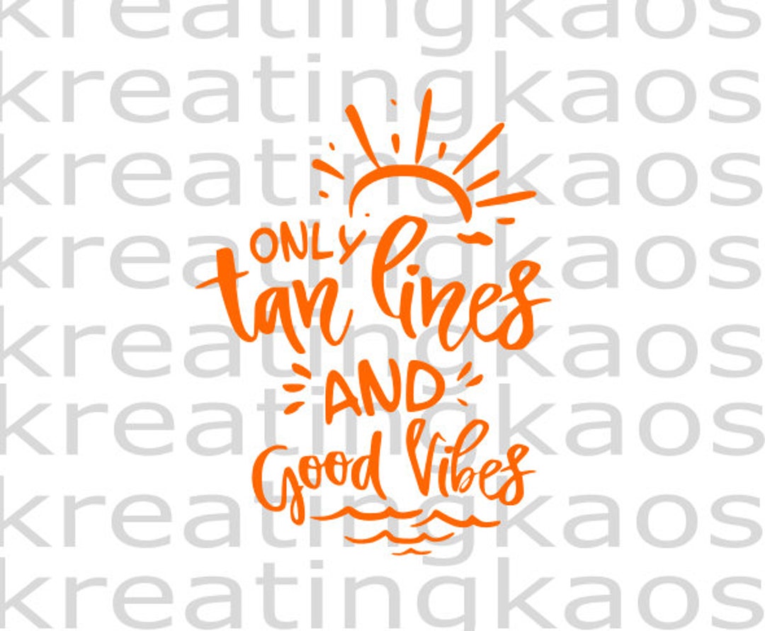 Tan Lines SVG & PNG - Etsy