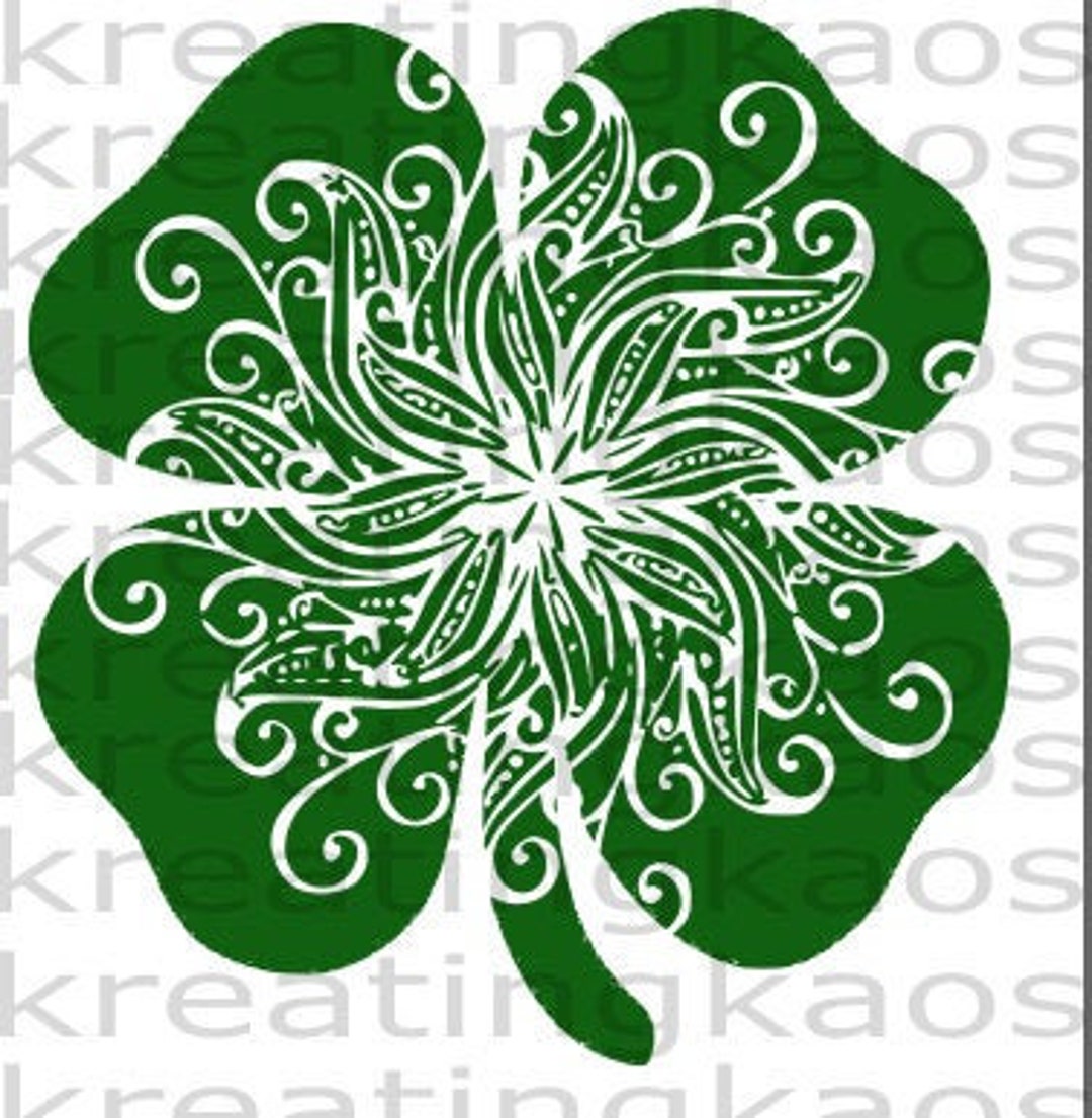 Shamrock SVG/PNG Cut Files and Sublimation - Etsy