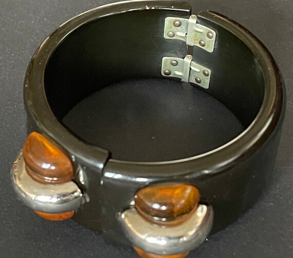 Vintage Bakelite (verified) Art Deco machine age geom… - Gem