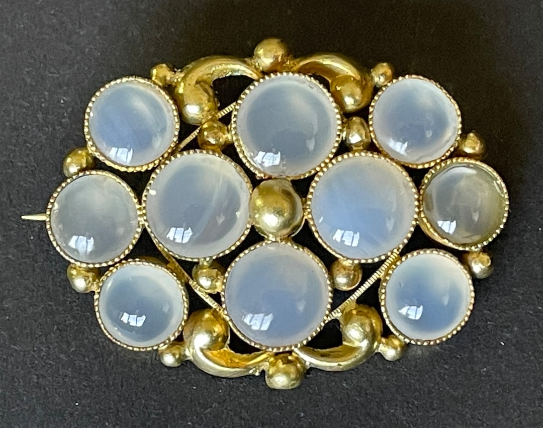 Antique Georgian Gold Tone Yellow Metal Possibly Pinchbeck and - Etsy