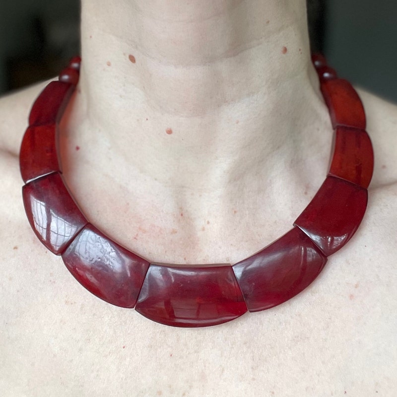 Cherry Red Bakelite - Etsy