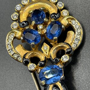 Rare Vintage Trifari Key Brooch (unsigned), 1949 Patent of an Alfred ...