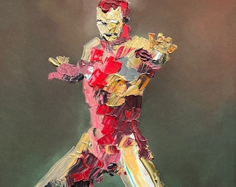 Iron Man Abstract - Etsy