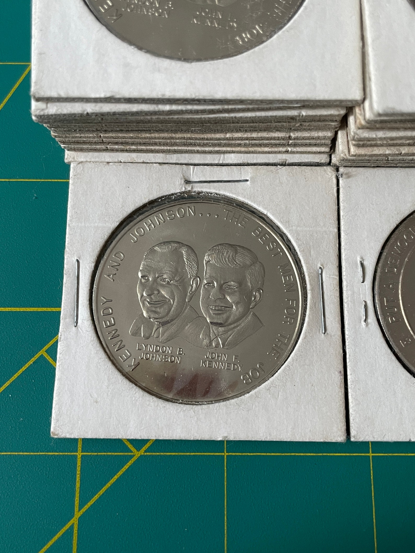 John F Kennedy (JFK) 1960 Vintage Campaign Coin Token - Etsy
