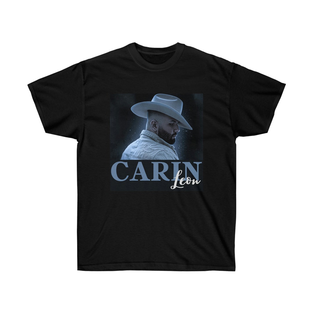 New Black Unisex Carin Leon Tshirt - Etsy