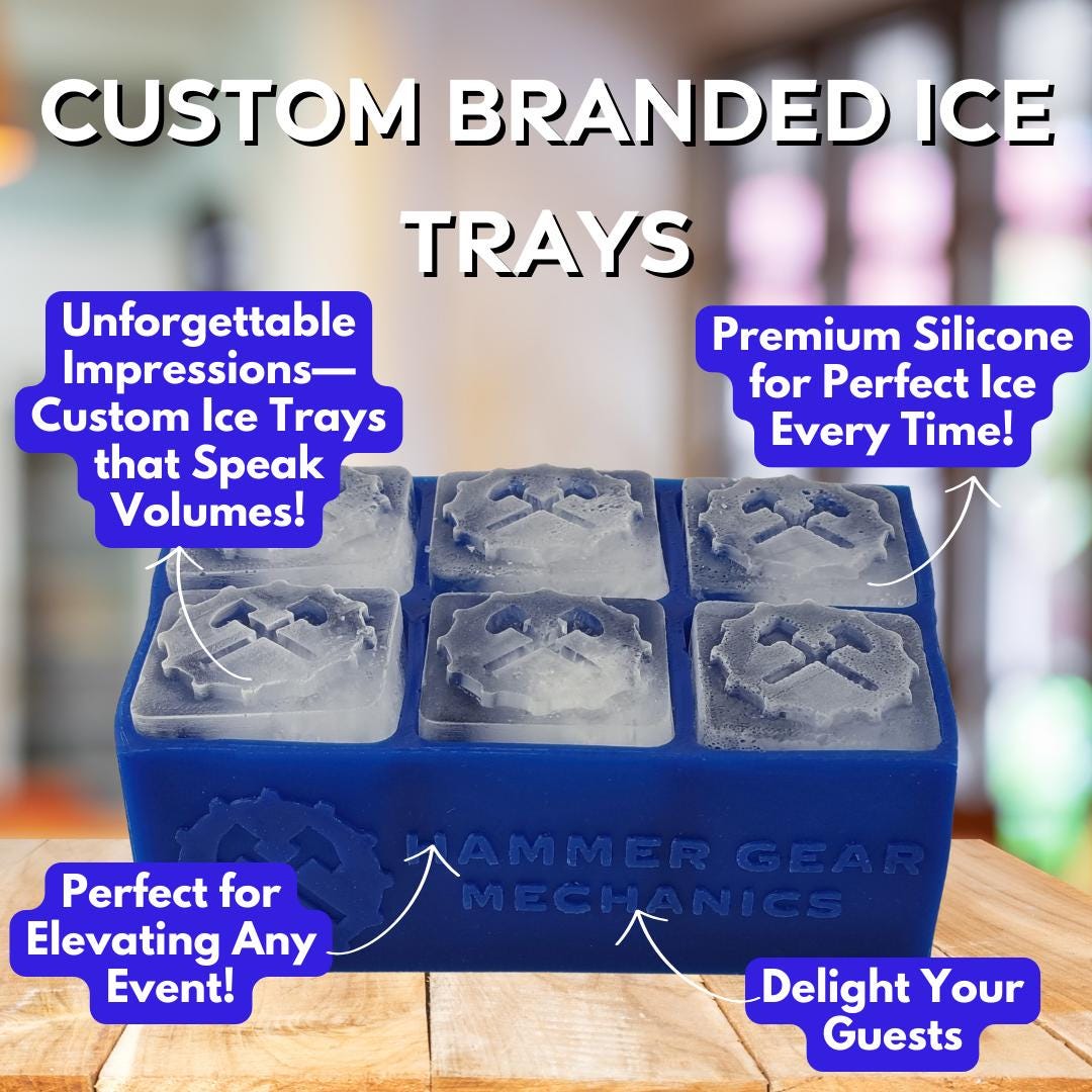 Custom Logo Ice Trays - Perfect Corporate Gift, Branded Merchandise ...
