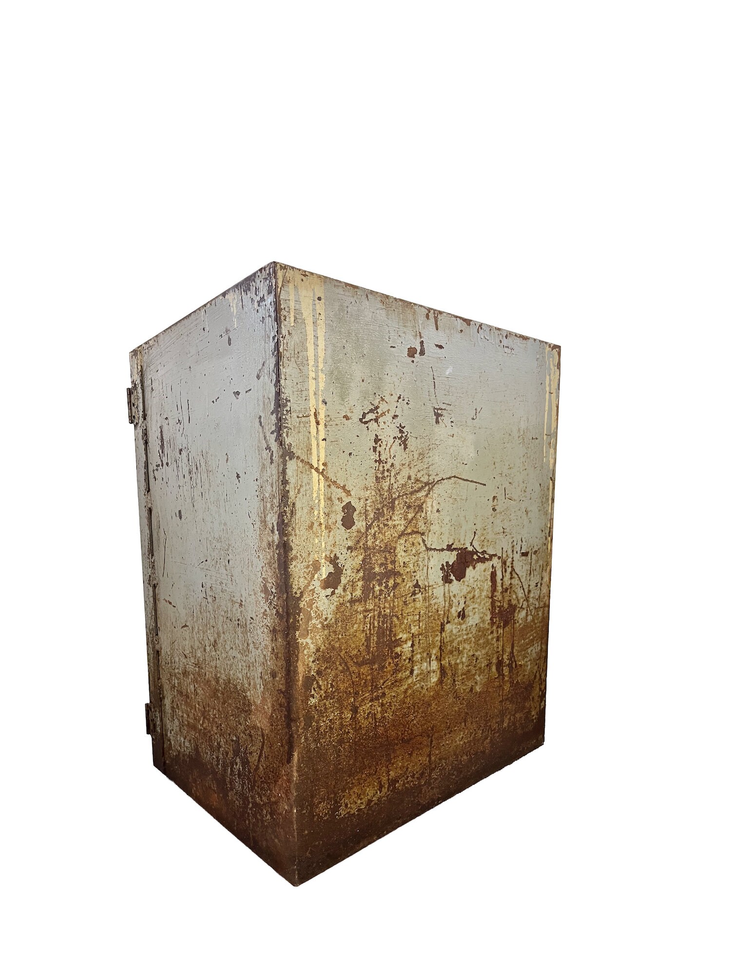 Steel Bank Apothecary 24 Drawer Vault Cabinet Brass Pulls Heavy Gauge ...