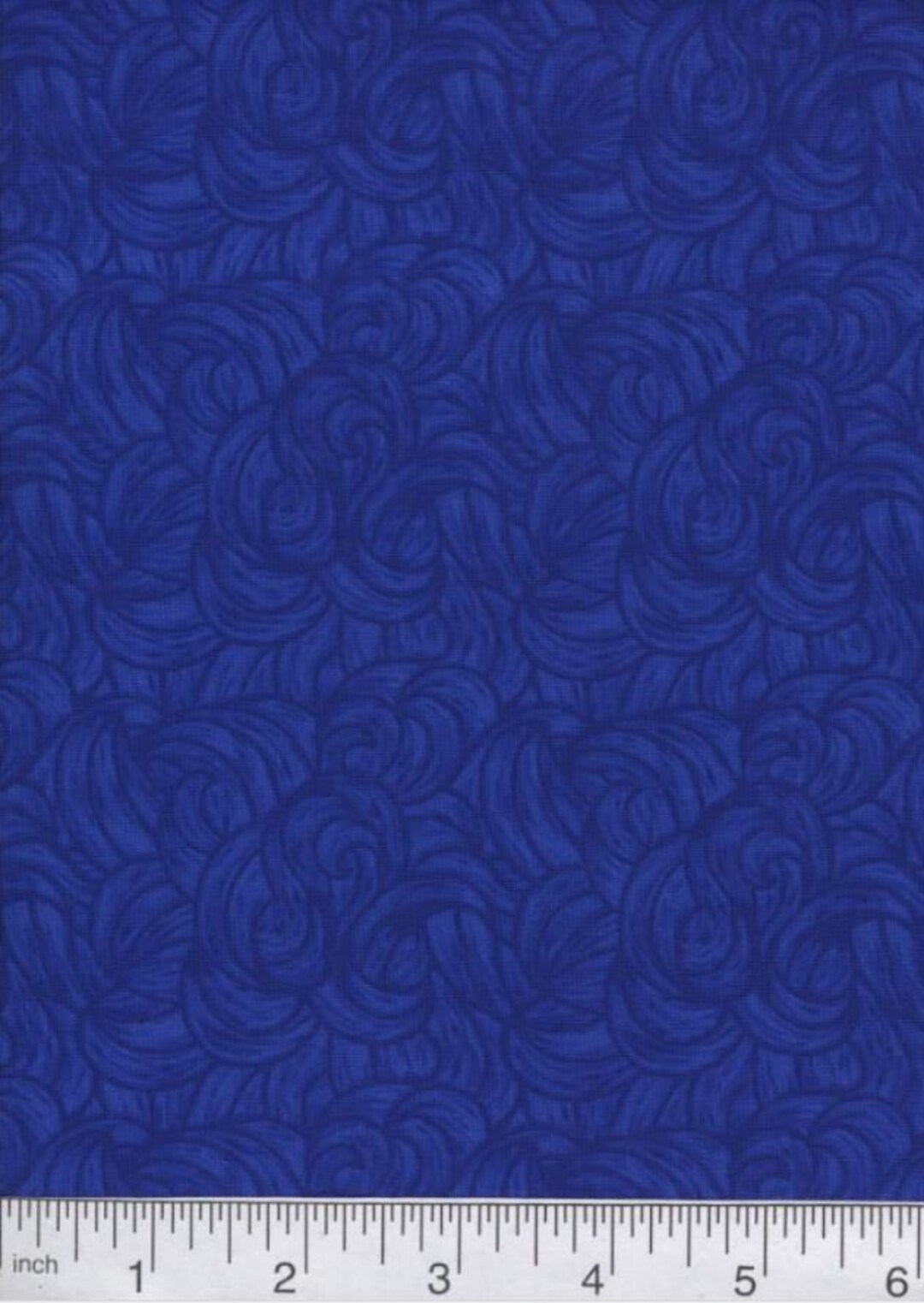 Swirls in Royal Blue - Etsy