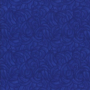 Swirls in Royal Blue - Etsy
