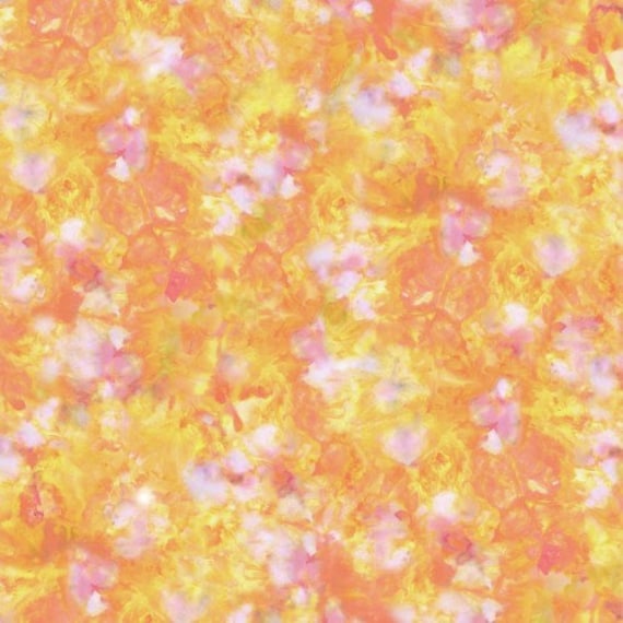 Fire & Ice Ice Dye Yellow MASD10062-S Jewelry Making & Beading Fabric ...