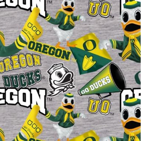 Oregon Ducks Fabric - Etsy