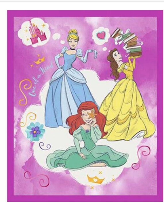 Disney Princess Panel | Etsy