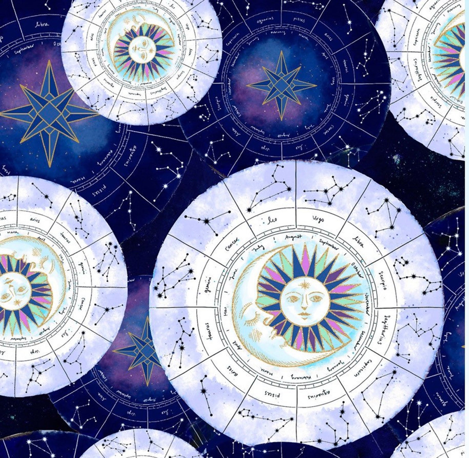 Magical Galaxy Charts | Etsy