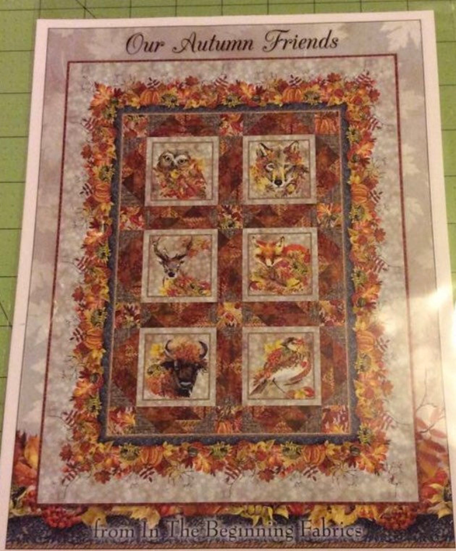 Our Autumn Friends Quilt Pattern - Etsy