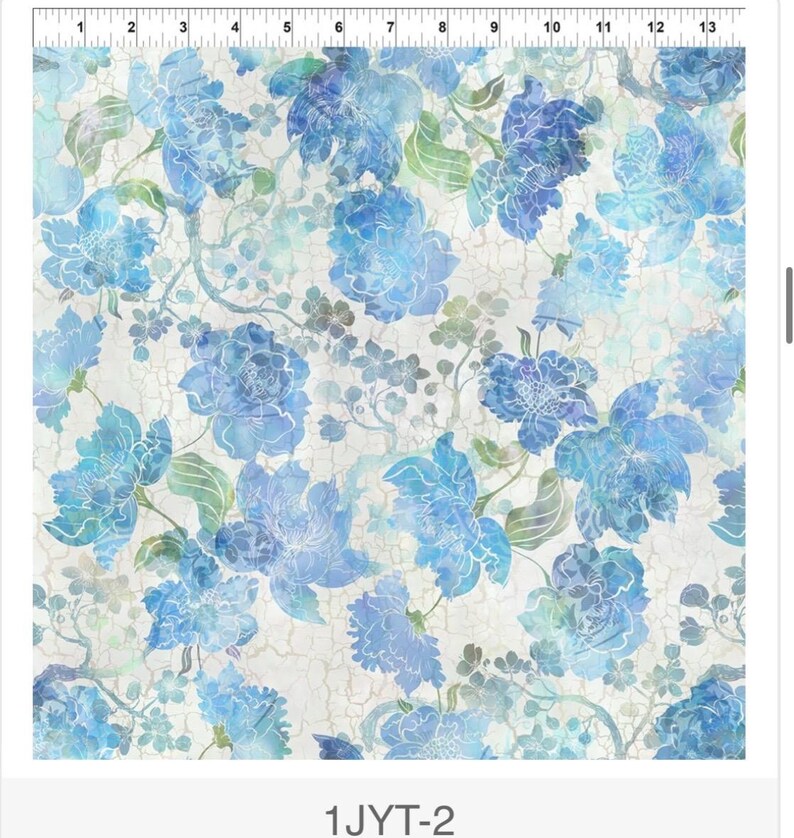 Ethereal Border Blue 10 JYT-2 - Etsy