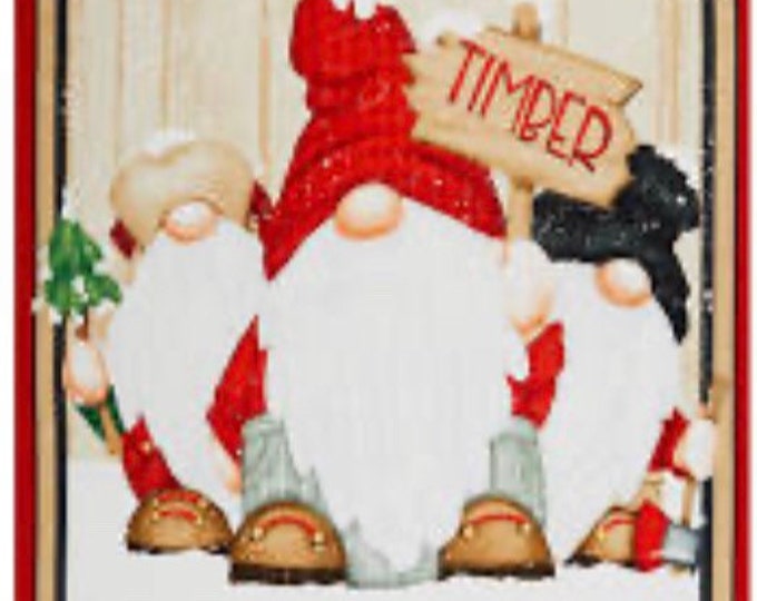 Timber Gnomes Panel by Henry Glass - Etsy