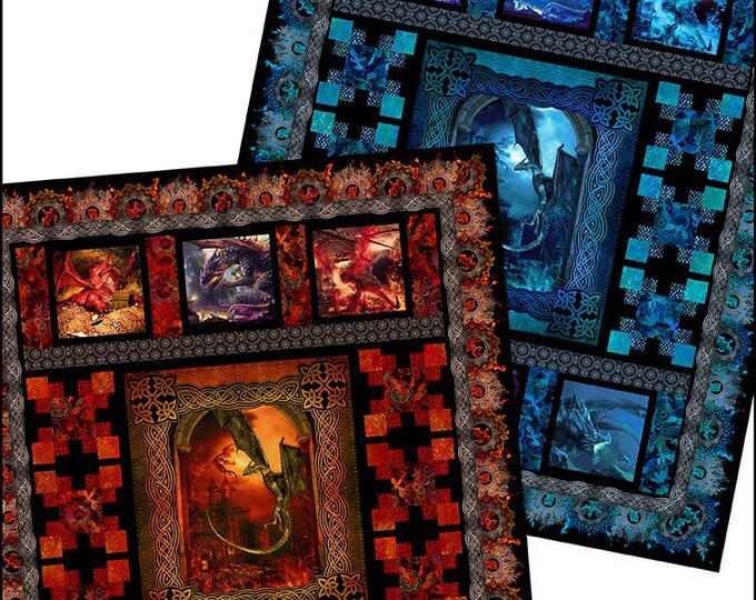 Dragons Pattern From in the Beginning - Etsy