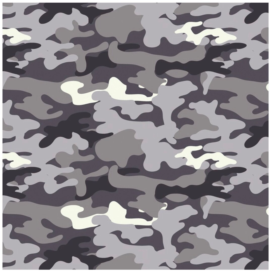 Safari Adventure- Camo Gray - Etsy