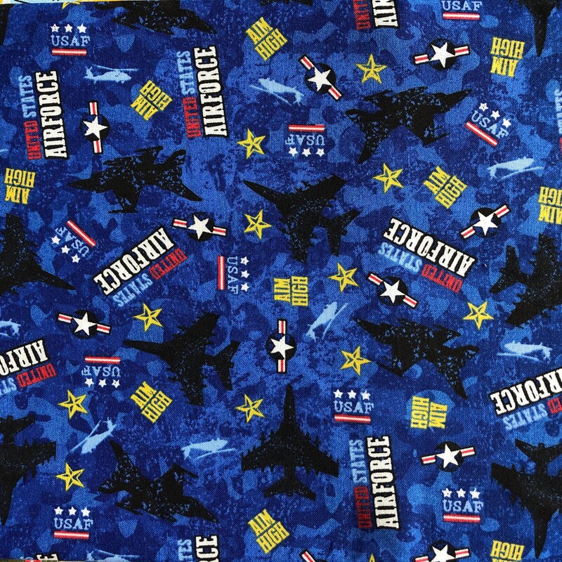 Air Force Quilt Panels - Etsy