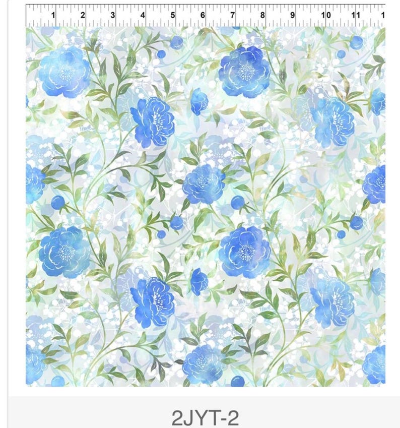 Ethereal Border Blue 10 JYT-2 - Etsy