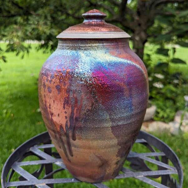 Raku Urns - Etsy