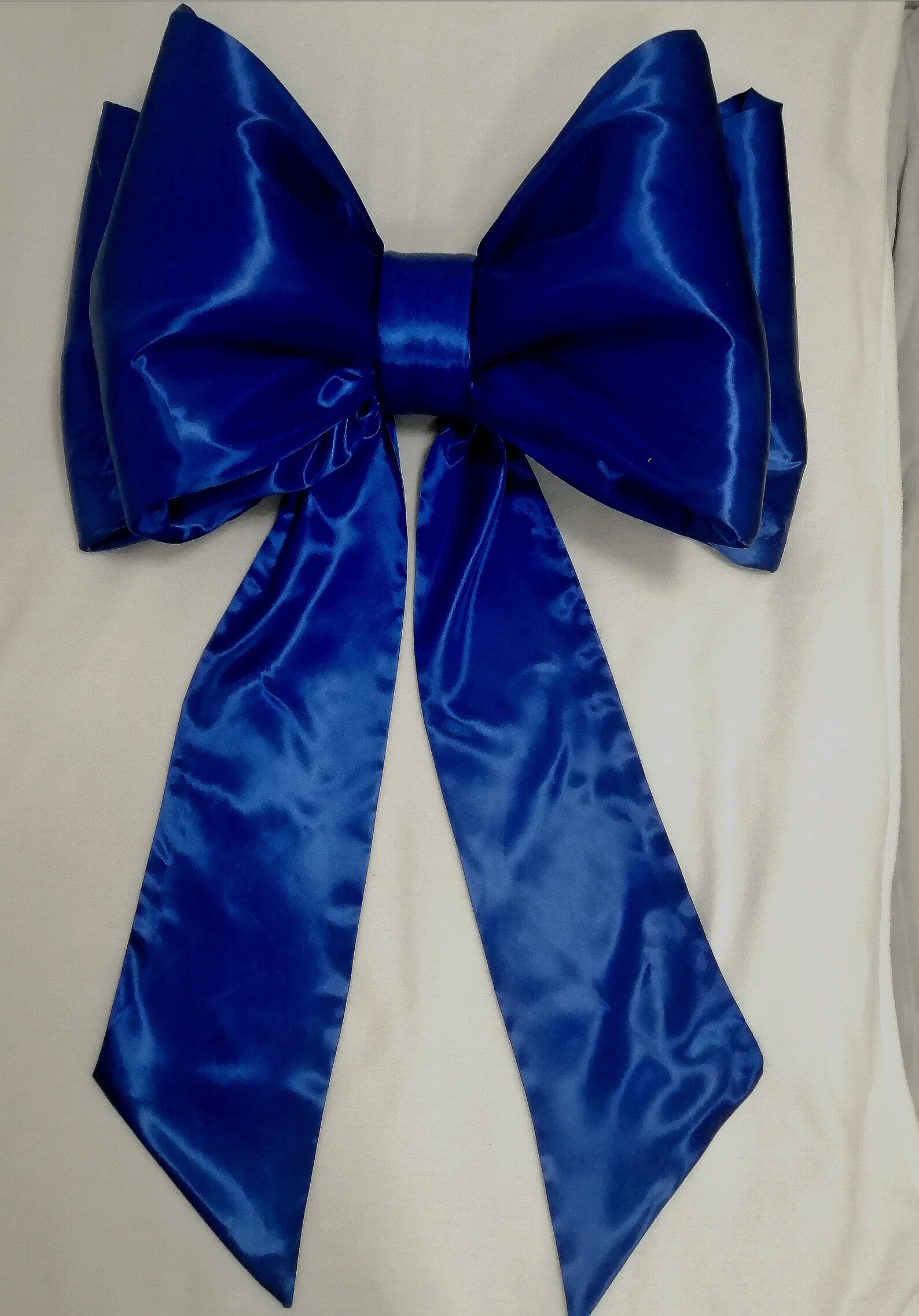 Royal Blue Car Bow Giant Ribbon for Vehicle Presentation - Etsy