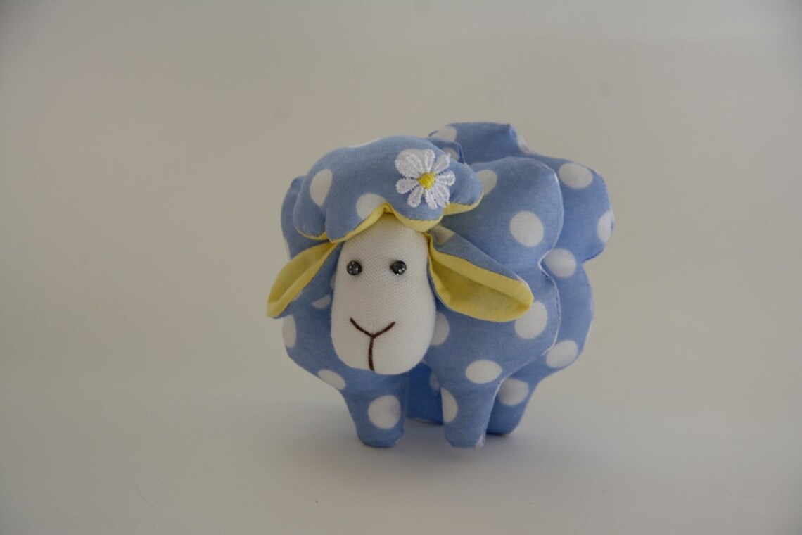 Sheep Toy Soft Sewn Sheep Tilda Sheep Stuffed Toys Cotton | Etsy
