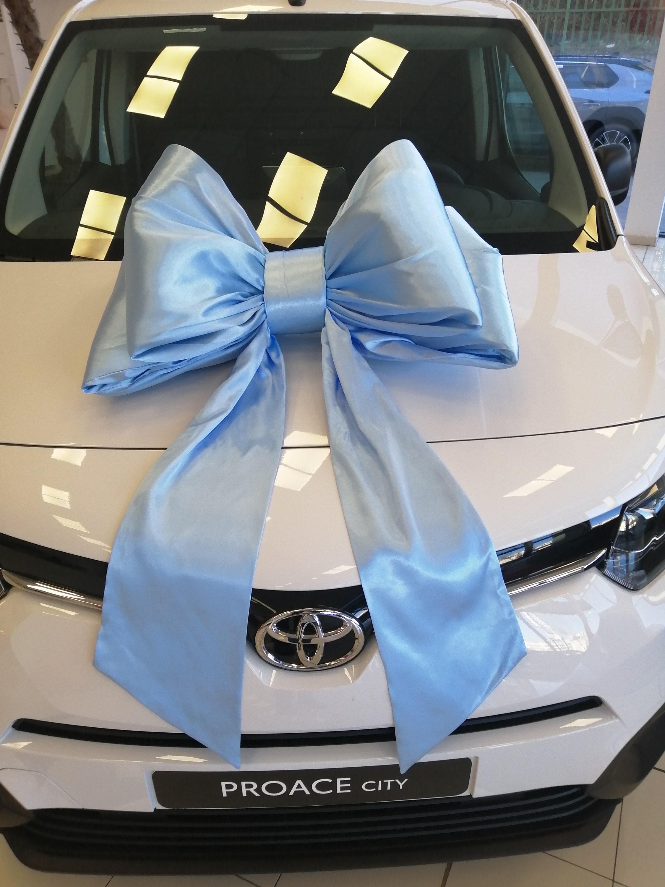 Light Blue Big Bow Newborn Babyboy Bow Giant Ribbon Ribbon First Photo ...