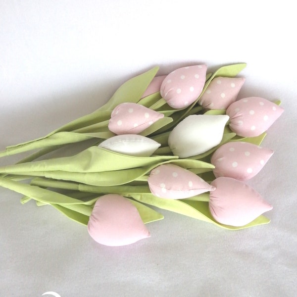 Fabric Tulips - Etsy