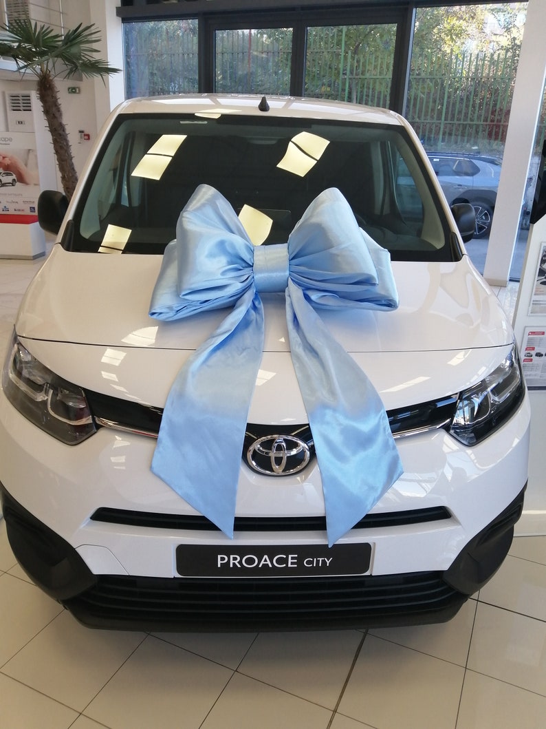 Light Blue Big Bow Newborn Babyboy Bow Giant Ribbon Ribbon First Photo ...