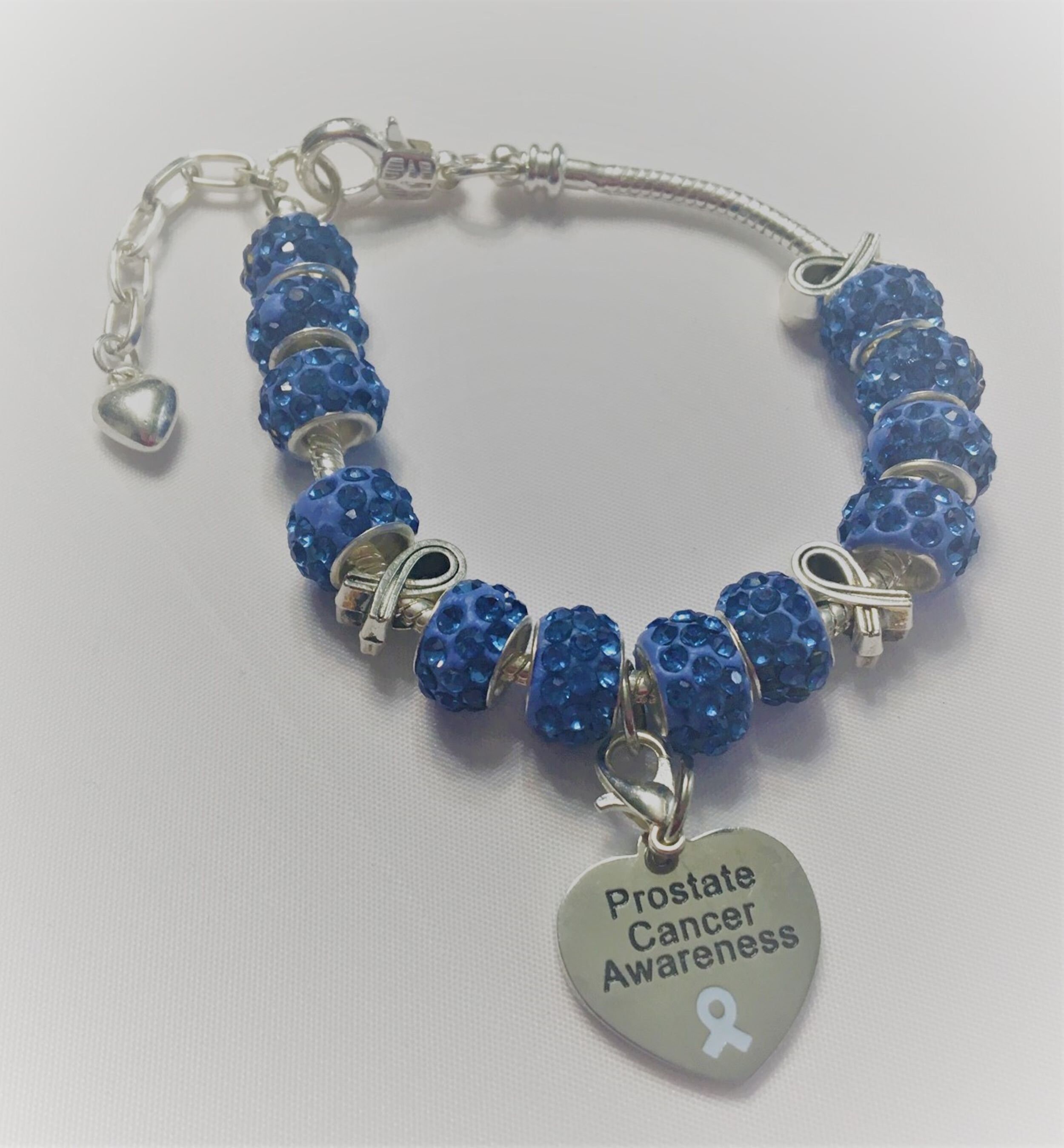 Prostate Cancer Pandora Style Bracelet - Etsy