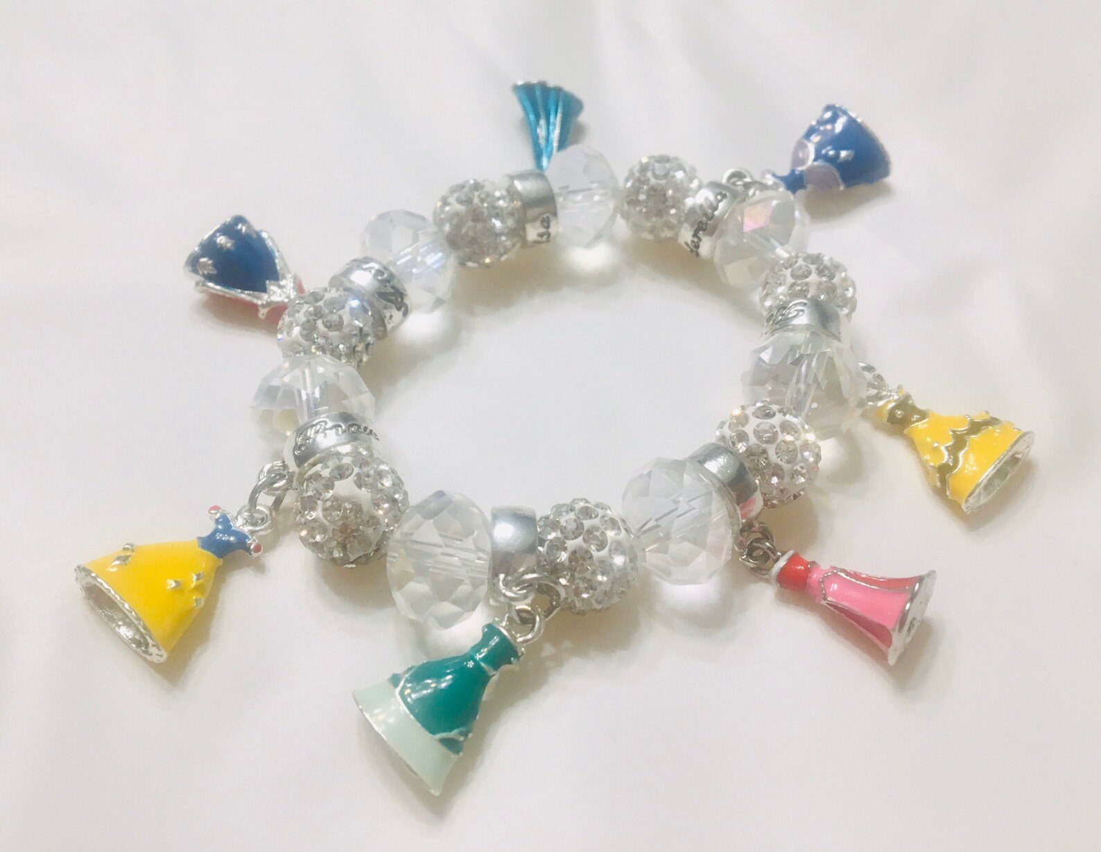 Disney Princess Charm Bracelet | Etsy