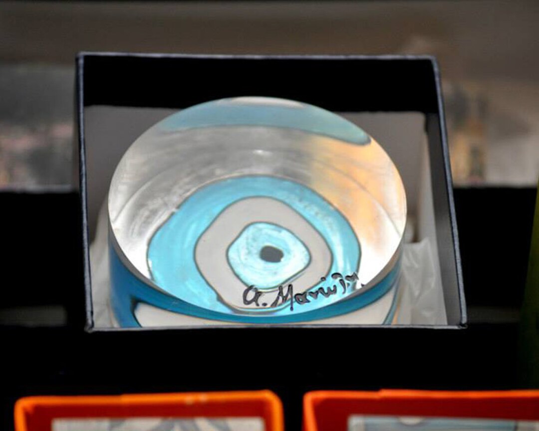 Evil Eye, Handmade Painted Plexiglass, Good Luck, Gift for Home ...